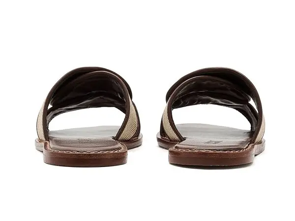 Schutz Rita Flat Sandals - Neutral