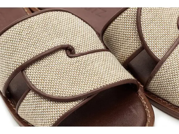 Schutz Rita Flat Sandals - Neutral