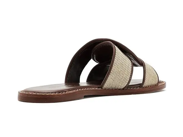 Schutz Rita Flat Sandals - Neutral