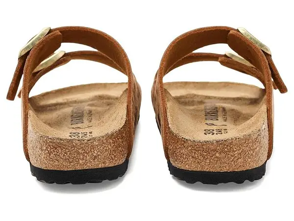BIRKENSTOCK Arizona Leopard Print Sandals - Brown