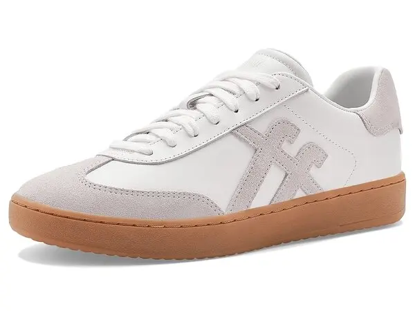 Fitflop The Dash T-toe Leather/suede Sneakers - Gray