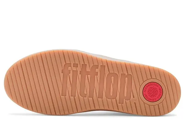 Fitflop The Dash T-toe Leather/suede Sneakers - Gray