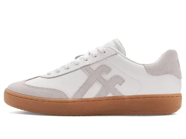 Fitflop The Dash T-toe Leather/suede Sneakers - Gray