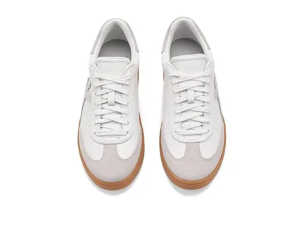 Fitflop The Dash T-toe Leather/suede Sneakers - Gray