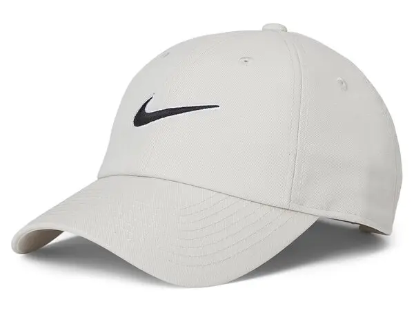 Nike Club Unstructured Swoosh Cap - White