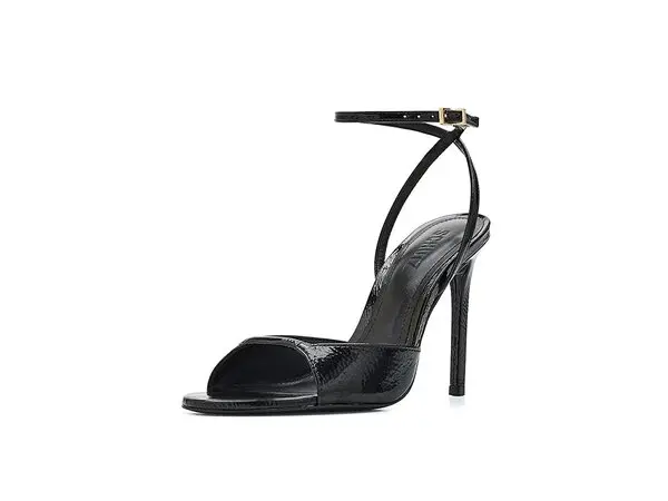 Schutz Arlette Stiletto Sandals - Black
