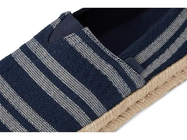 Toms Alpargata Rope 2.0 Espadrille With Striped Woven Upper And Rope Sole