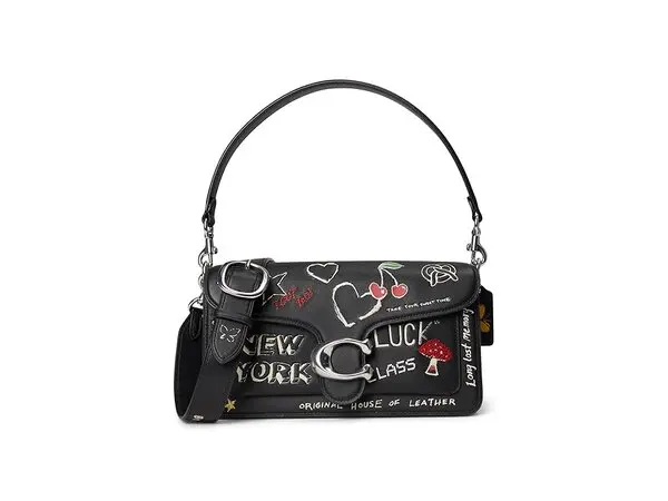 COACH Tabby Shoulder Bag 26 With Sketch Print
