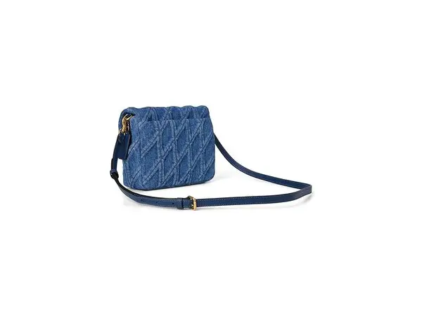 COACH Times Square Quilted Denim Shoulder Bag - Blue