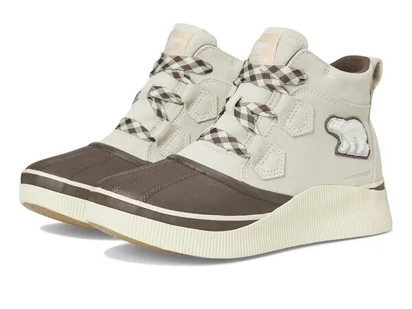 Sorel Out N About Iv Classic Waterproof Lace-up Boots - Bone