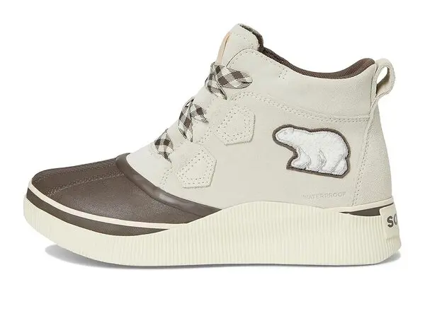 Sorel Out N About Iv Classic Waterproof Lace-up Boots - Bone