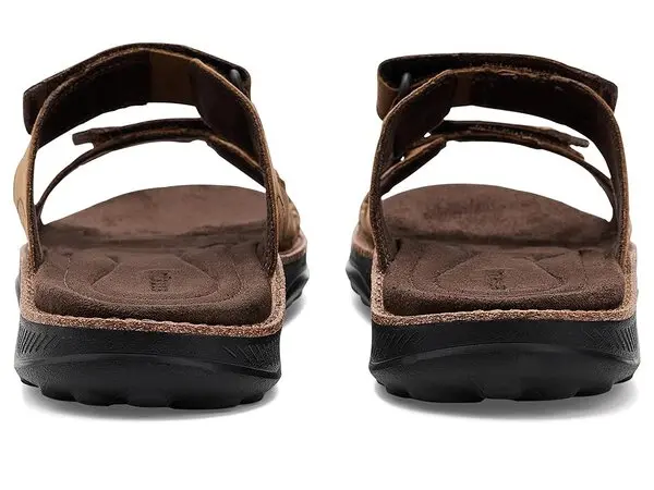Merrell Cove Leather Slide Sandals - Brown