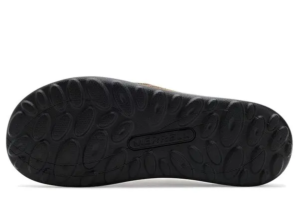 Merrell Cove Leather Slide Sandals - Brown
