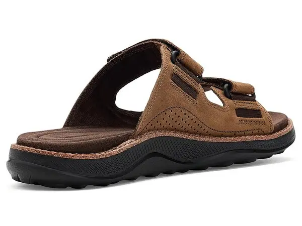 Merrell Cove Leather Slide Sandals - Brown