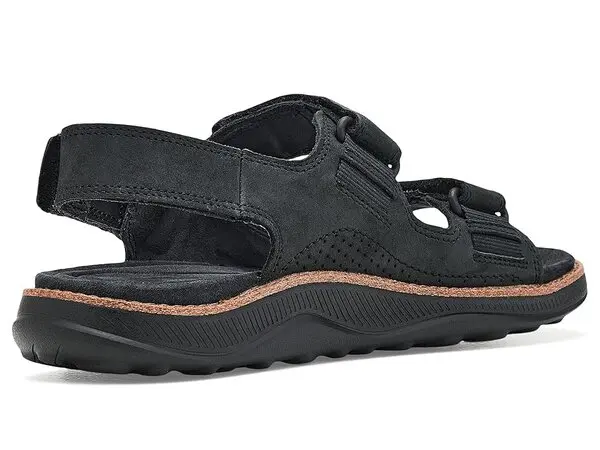 Merrell Cove Leather Backstrap Sandals - Black