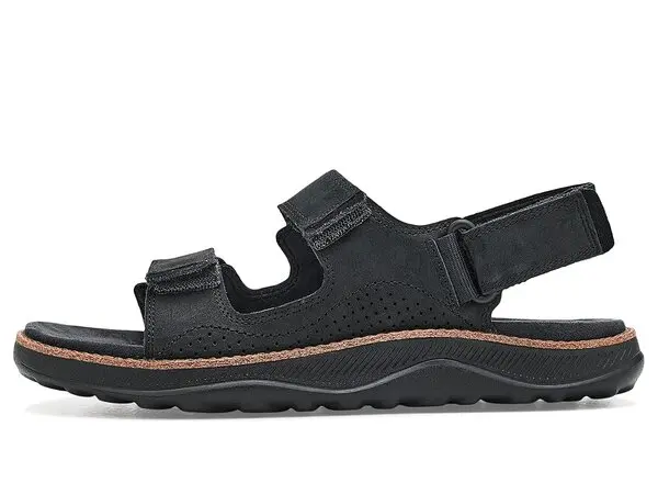Merrell Cove Leather Backstrap Sandals - Black