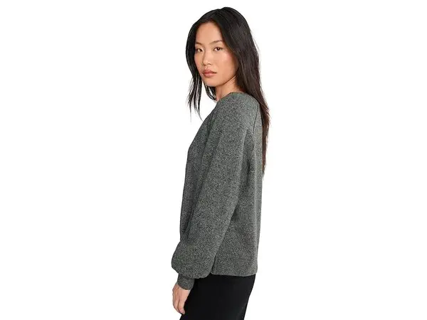 Vince Camuto Crew Neck Puff Sleeve Sweater