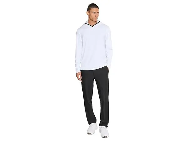PUMA GOLF Cloudspun Tech Long Sleeve Hoodie - White