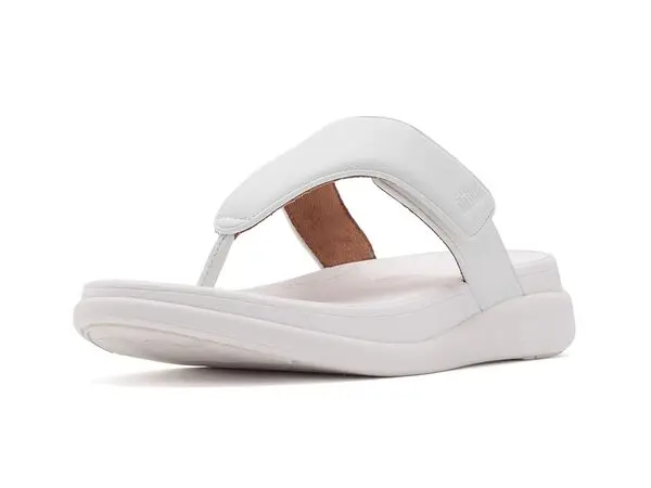 Fitflop F-mode Go Adjustable Flatform Toe-post Sandals - Pink