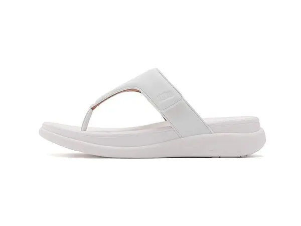 Fitflop F-mode Go Adjustable Flatform Toe-post Sandals - Pink