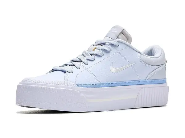 Nike Court Legacy Lift Platform Sneakers - Blue