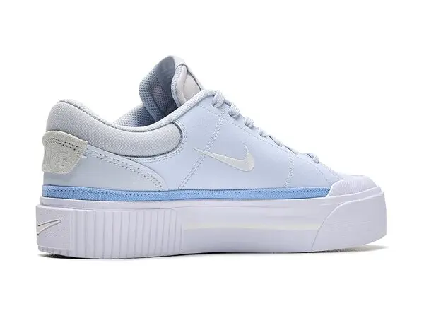 Nike Court Legacy Lift Platform Sneakers - Blue
