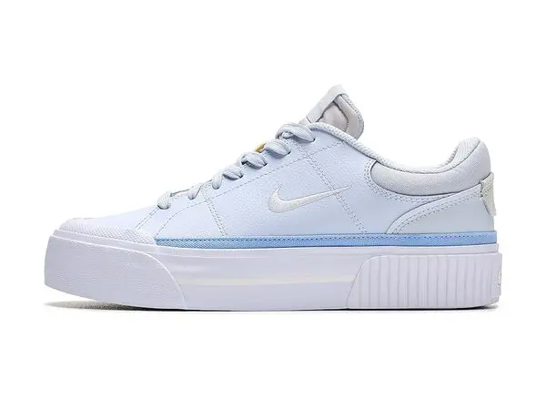 Nike Court Legacy Lift Platform Sneakers - Blue