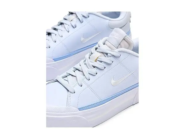 Nike Court Legacy Lift Platform Sneakers - Blue