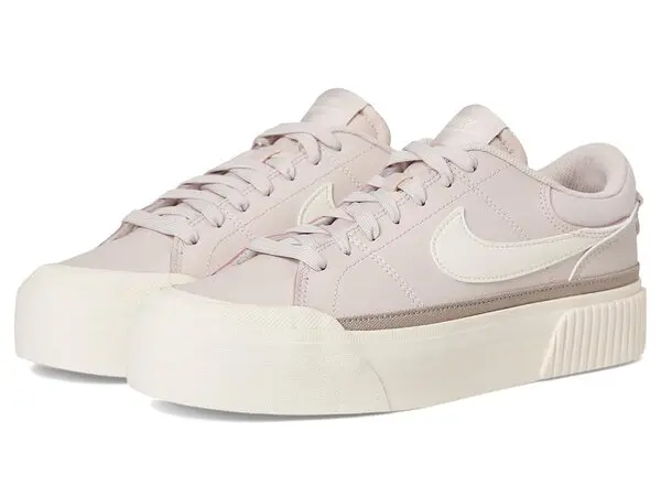 Nike Court Legacy Lift Platform Sneakers - Pink