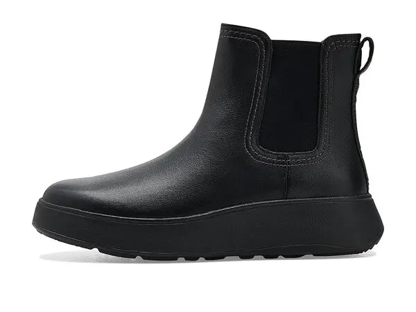 Fitflop F-mode Stitch Warm Tumbled-leather Chelsea Boots
