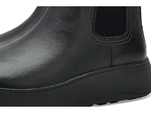 Fitflop F-mode Stitch Warm Tumbled-leather Chelsea Boots