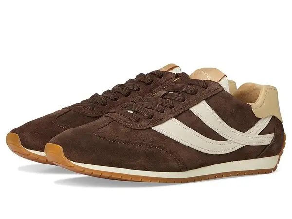 Vince Oasis Runner Suede Sneakers - Brown
