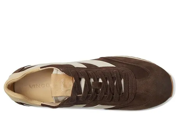 Vince Oasis Runner Suede Sneakers - Brown