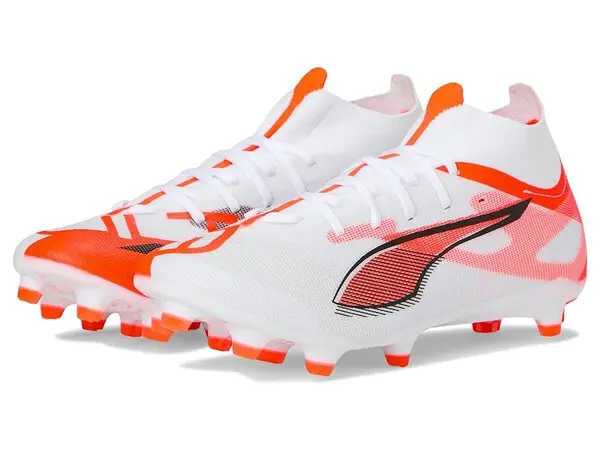 PUMA Ultra 5 Match+ Firm Ground Soccer Cleats - White