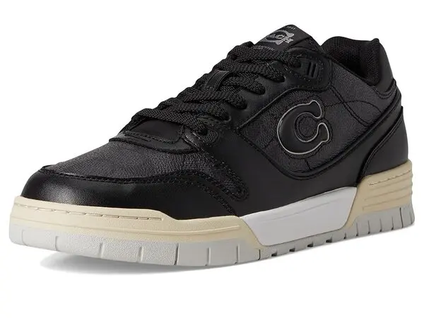 COACH Soho Signature Canvas Sneakers - Black