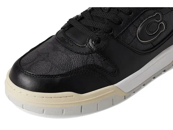 COACH Soho Signature Canvas Sneakers - Black