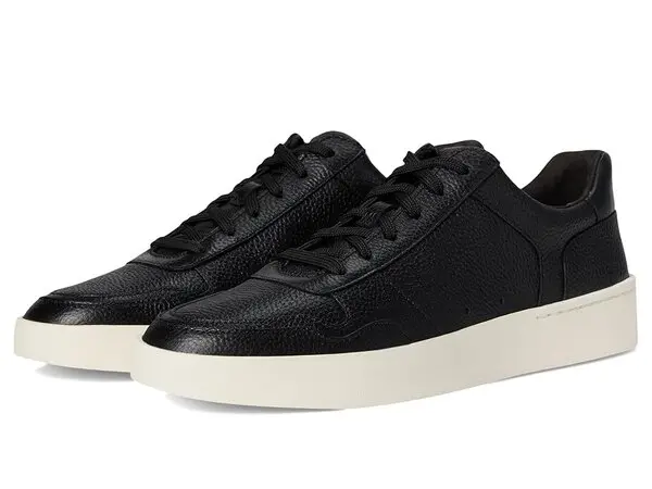 Vince Peyton Leather Sneakers - Black