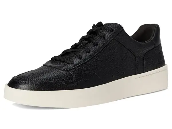 Vince Peyton Leather Sneakers - Black