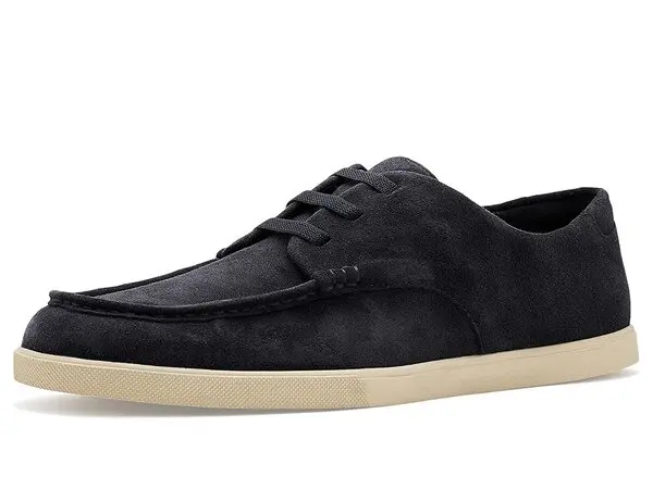 Vince Spencer Suede Lace-up Oxford Shoes - Navy