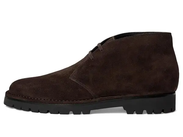 Vince Jerome Leather Lace-up Boots - Brown