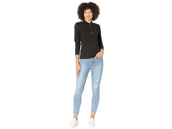 Lacoste Long Sleeve Slim Stretch Pique Polo
