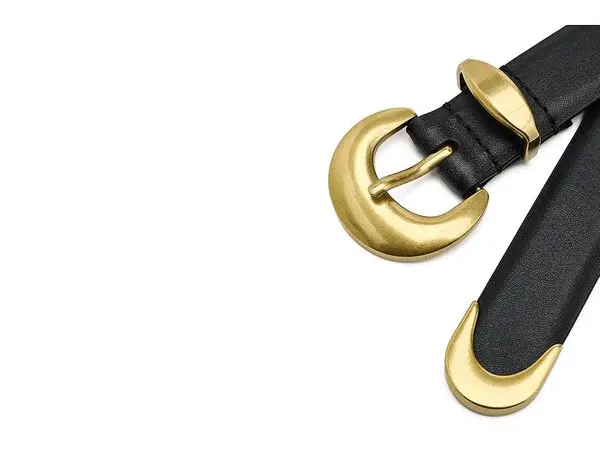 Madewell Wide Lucie Belt With Buckle Detail