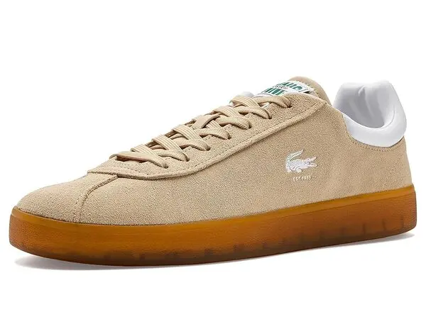 Lacoste Baseshot Suede Sneakers - Beige