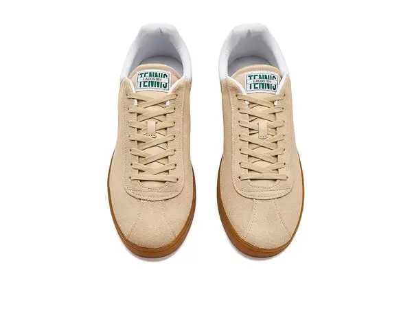 Lacoste Baseshot Suede Sneakers - Beige