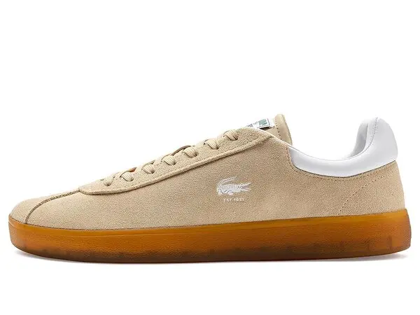 Lacoste Baseshot Suede Sneakers - Beige