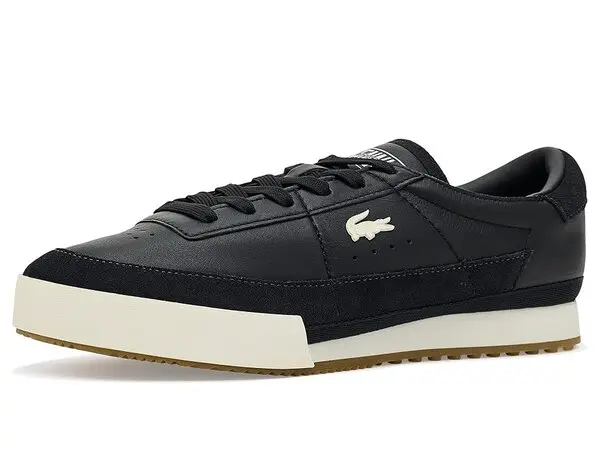 Lacoste Aura Leather Sneakers - Black