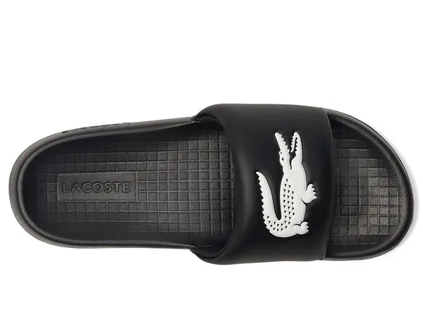 Lacoste Serve Slide 1.0 Wedge Shoes - Black