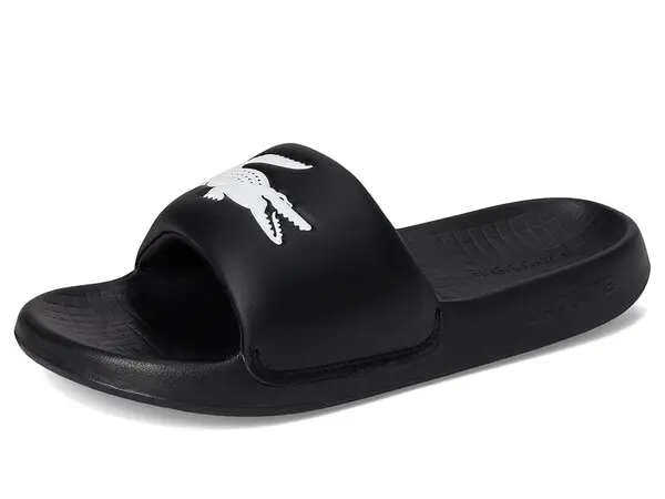 Lacoste Serve Slide 1.0 Wedge Shoes - Black