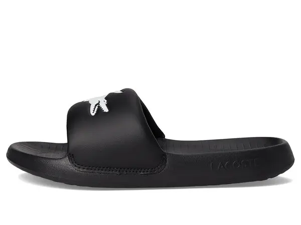 Lacoste Serve Slide 1.0 Wedge Shoes - Black