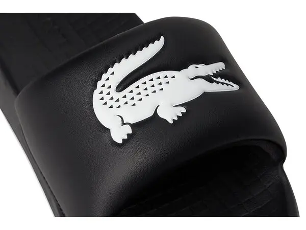 Lacoste Serve Slide 1.0 Wedge Shoes - Black